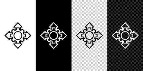 흑백 배경에서 격리된 줄 프로젝트 팀 베이스 아이콘을 설정합니다 비즈니스 분석 및 계획 컨설팅 팀 워크 프로젝트 관리 벡터 0