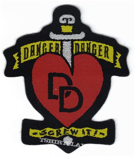 Danger Danger Screw It Official Woven Shape Patch Tshirtslayer