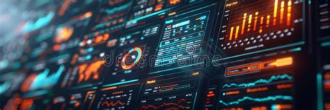 Computer Screen Displaying A Clean Intuitive Network Monitoring