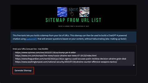 Build A Sitemap From URLs In 3 Easy Steps
