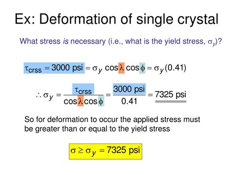Ppt Single Crystal Slip Powerpoint Presentation Free Download Id