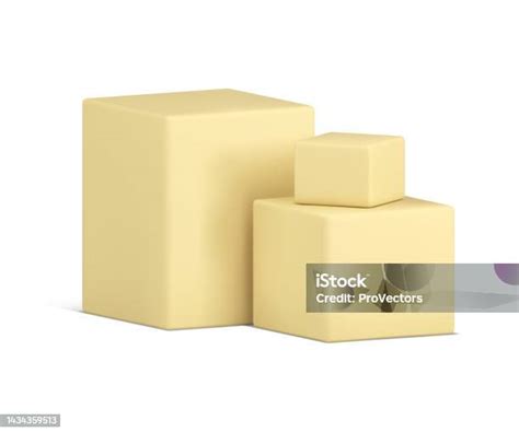 스택 골판지 상자 소포 우편 패키지 개인 물건화물 배달 3d 아이콘 벡터를 운반 3차원 형태에 대한 스톡 벡터 아트 및 기타