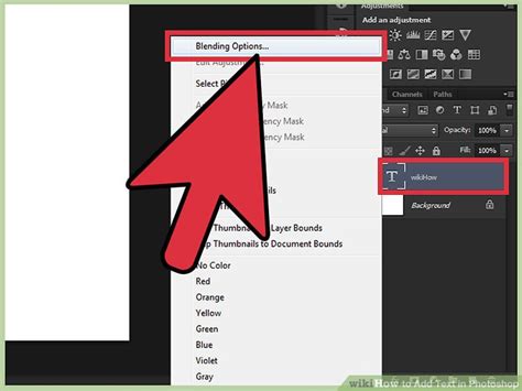 How To Add Text In Photoshop 9 Steps With Pictures WikiHow