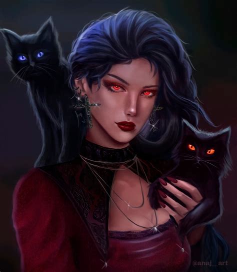 Girl Vampire Art