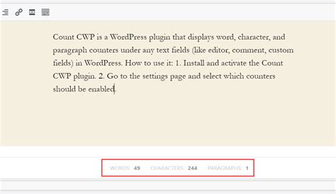 Wordcharacterparagraph Counter For Wordpress Count Cwp Wp Missing