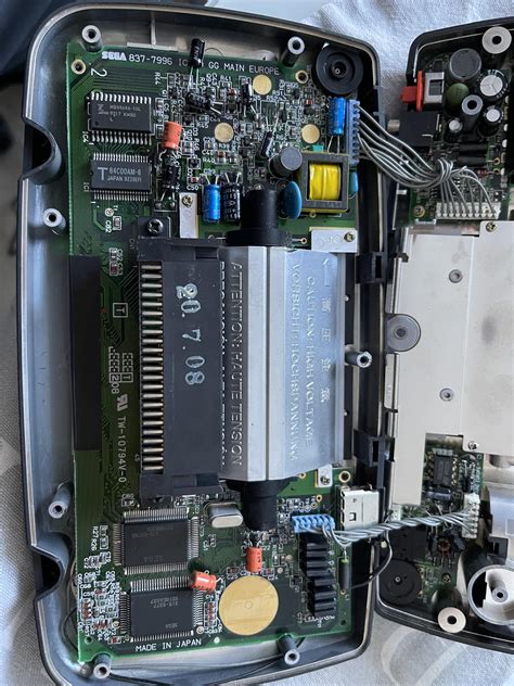 Screen Fault After Being Dropped R Game Gear