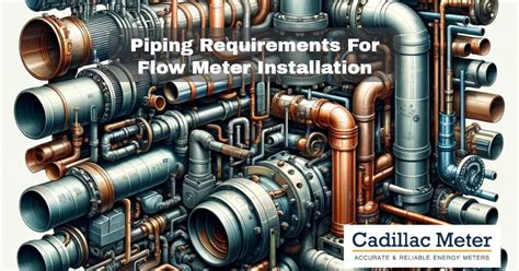 Piping Requirements For Flow Meter Installation Cadillac Meter
