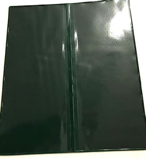 Double Folding Lottery Ticket Holderwallet Leather Look And Plain
