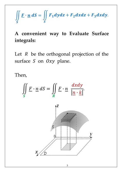 SOLUTION Surface Integrals Calculus Studypool