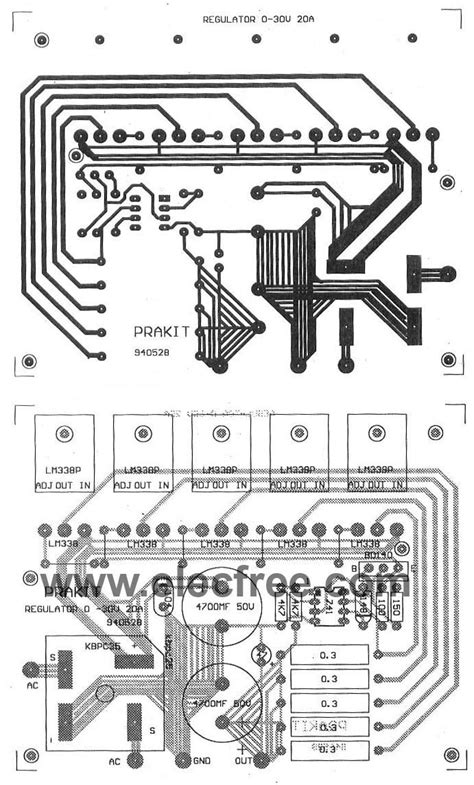 V A High Power Supply With Lm