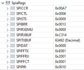 TMS320F28388D Problem With DMA SPI Reception Buffer C2000 Microcontrollers Forum C2000
