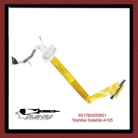 فلت تصویر لپ‌تاپ 6017b0050801 Toshiba Satellite A105 مخصوص Lcd
