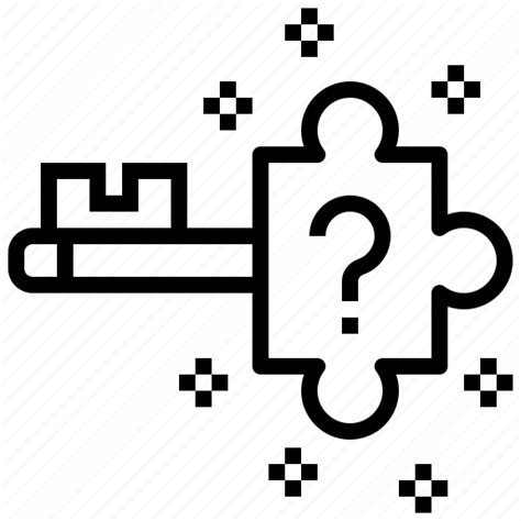 Key Problem Question Solution Solving Icon