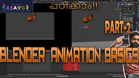 Blender Animation Basics Malayalam Tutorial Part 2 Youtube