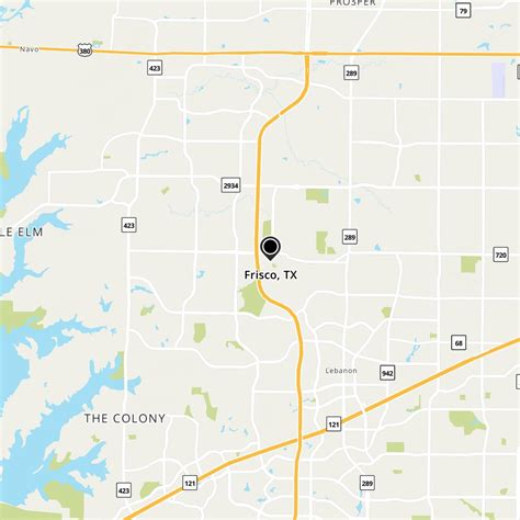 Frisco Tx Map And Directions Mapquest