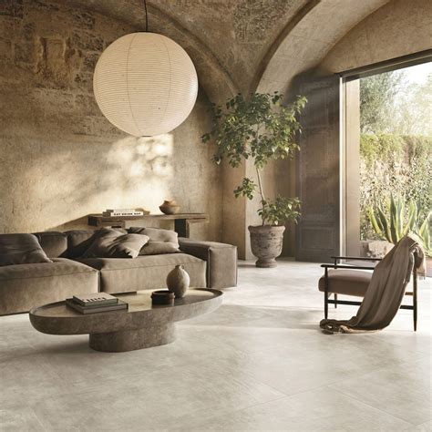 Blended Porcelain Tiles Mimic Natural Stones And Terrains