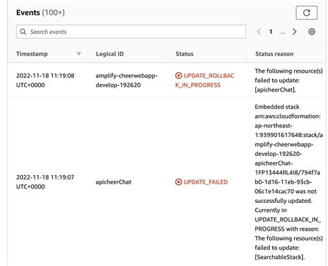 Amplify Push Gets Stuck At Deploying Api Storageaccessor · Issue 11476 · Aws Amplifyamplify