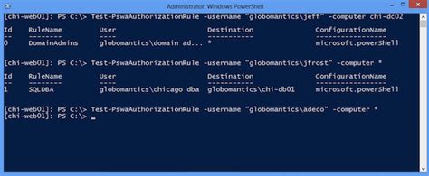 Powershell Web Access Reconfiguration