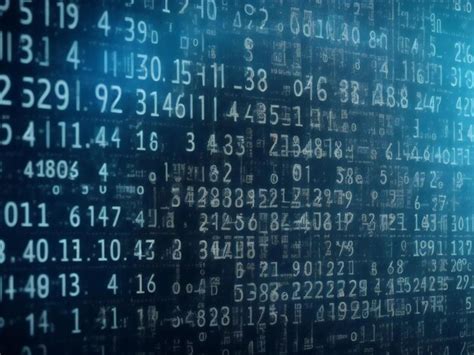 Technological Background With Binary Number Premium Ai Generated Image