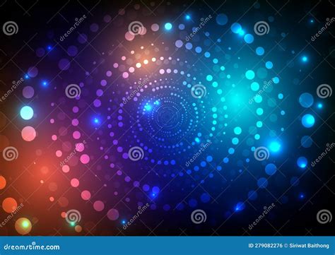 Abstract Background Technology Light Effect Pattern Stock Vector Illustration Of Christmas