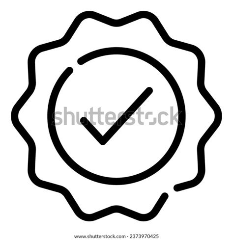 Check Mark Icon Uiux Web App Stock Vector Royalty Free 2373970425 Shutterstock