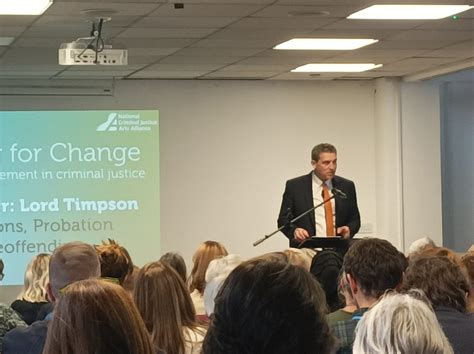 Timpson I Dont Know How To Rehabilitate Sex Offenders Insidetime And Insideinformation