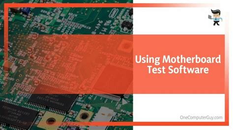 How To Test A Motherboard Get The Best Working Condition