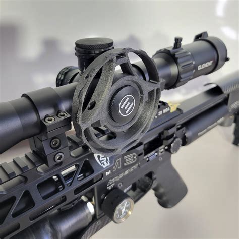 Parallax Adjustment Wheel 90mm Od Element Optics Black Arts Design