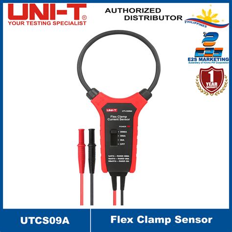 Uni T Flex Clamp Sensor Ut Cs09a High Current Flexible Current Sensor Oscilloscope Ac Current
