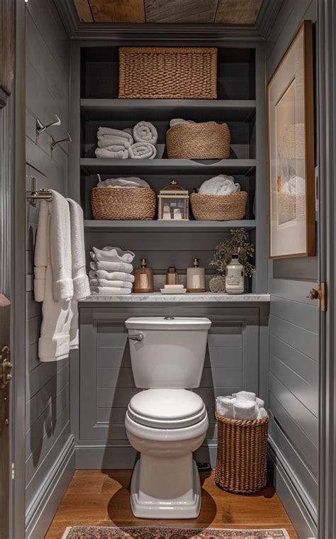 Small Guest Bathroom Storage Ideas Small Half Bath Storage Ideas