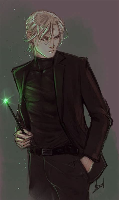 Adayka Draco Malfoy Fanart Harry Potter Draco Malfoy Harry Potter Anime