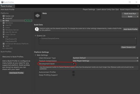 Profilerlogfile Location On Webgl Unity Engine Unity Discussions