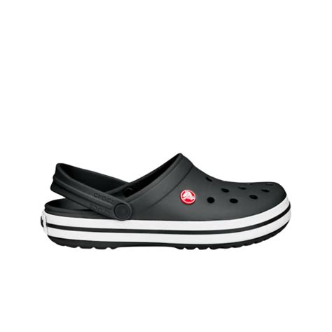 크록스 바야밴드 클로그 블랙 화이트 Crocs Kream