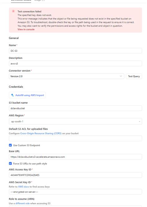 Amazon S3 Transfer Acceleration Endpoint In Retool 💬 Queries And