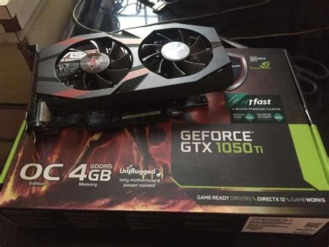 Jual Asus Geforce Gtx 1050 Ti 4gb Pc Desktop Rakitan Gaming Design