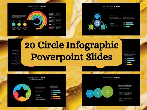 20 Editable Circle Infographics Powerpoint Slides Infographic Powerpoint Circle Infographic