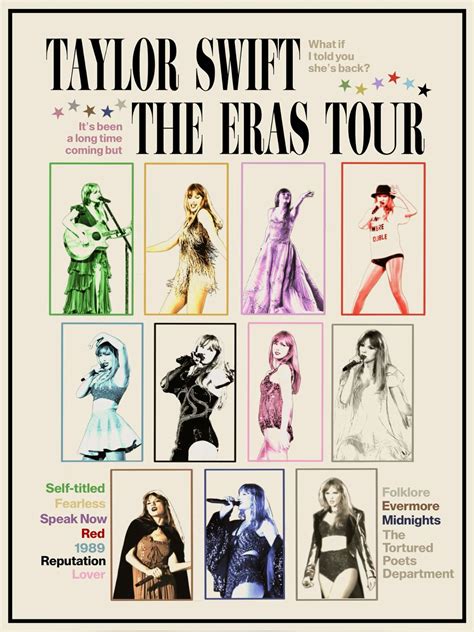 Best 12 Eras Tour Taylor Swift Europe Leg Poster 2024 Artofit