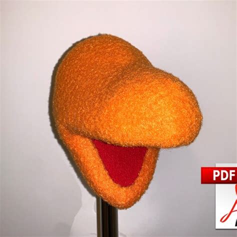 Round Puppet Head Foam Pattern Etsy