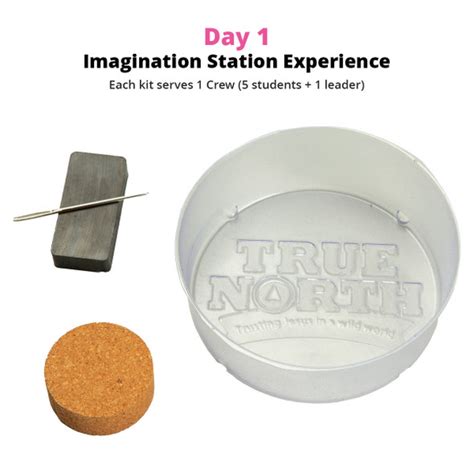 True North Compass Kit Day 1 Imagination Station Enough For 1 Crew