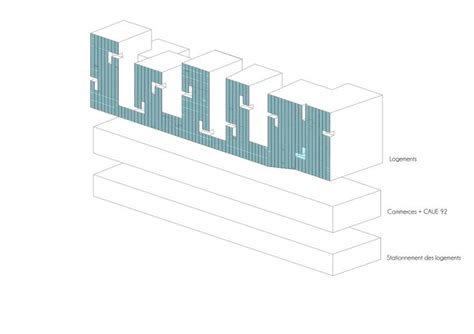 수직 그리드 도시입면을 재디자인하는 공동주거 X Tu Apartment Blocks In Nanterre 5osa 오사 파사드 그리드 건축