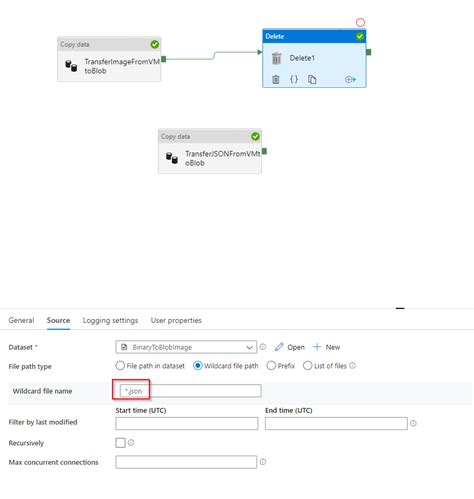 Delete Specific File Types From Azure Blob Storage In Azure Data Factory Stack Overflow