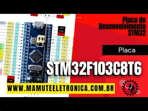 Placa Mdulo De Desenvolvimento Stm32f103c8t6 Stm32 Arm