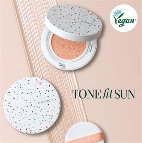 톤핏선 비건 톤업 선쿠션 Spf50 Pa 12g 세컨웨어 헬로마켓