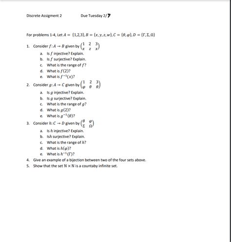 Solved For Problems 1 4 Let Chegg Com