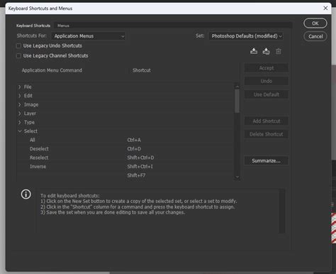 Photoshop Select Inverse Shortcut Fails Adobe Community 13641657