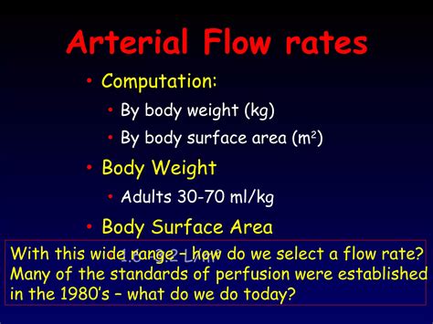 7 Adequacy Of Perfusion During Cardiopulmonary Bypass Ppt