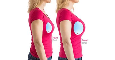 جدول انتخاب سایز پروتز سینه برای زیباجویان