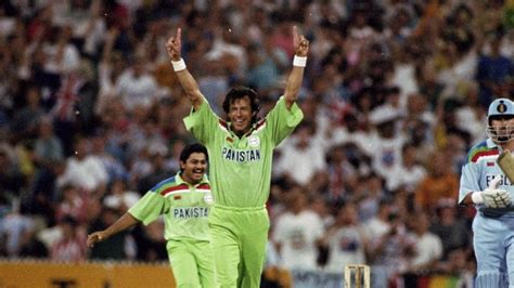 Imran Khan Former Pakistan Cricketer And Prime Minister Shot In Leg In