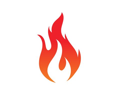 Colorful Fire Flames