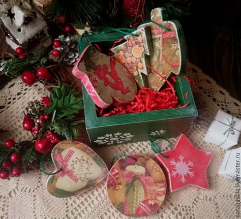 Купить Набор новогодних елочных игрушек Новый год набор новогодних игрушек набор T